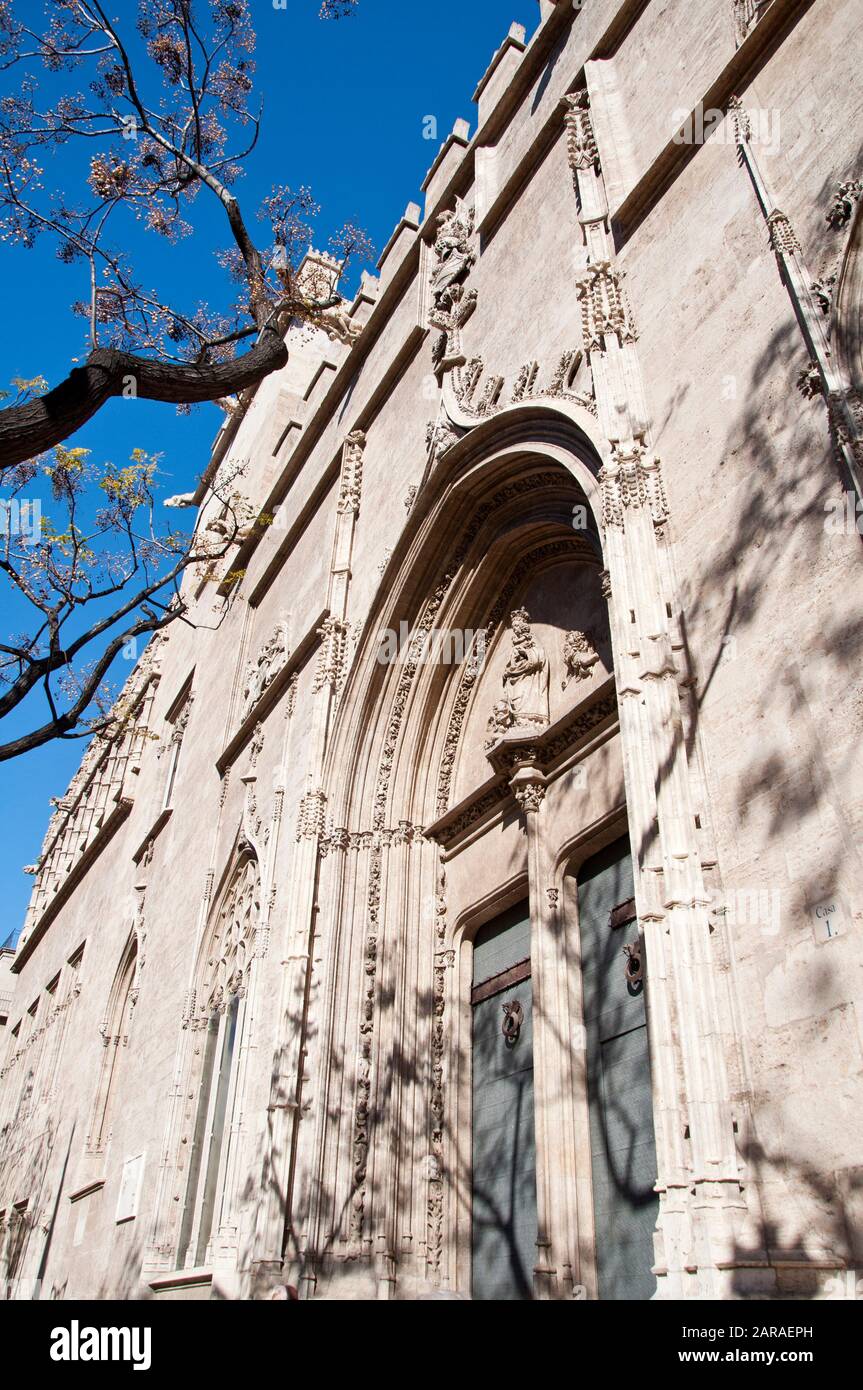 The Lonja De La Seda High Resolution Stock Photography and Images - Alamy