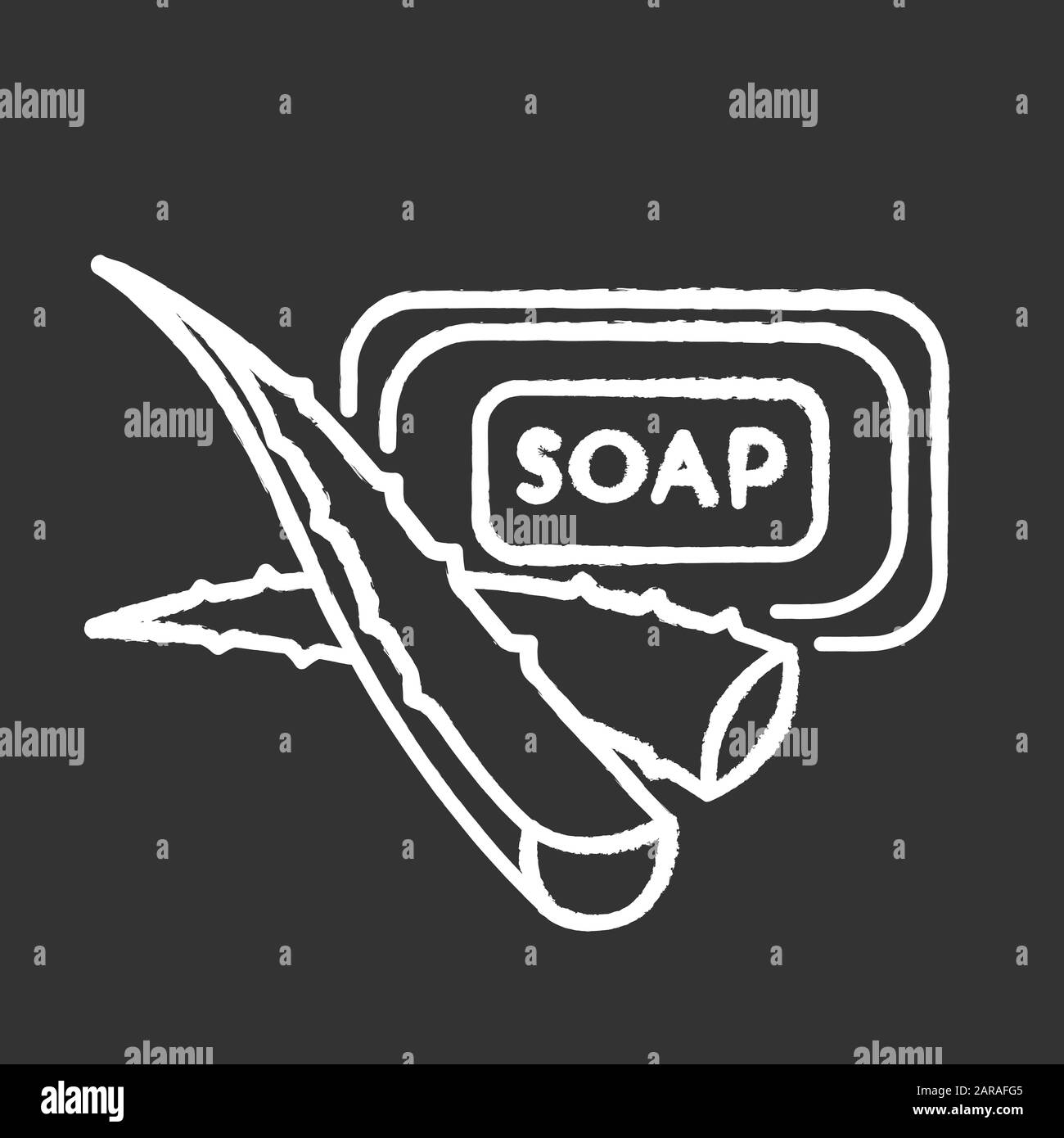 Black chalk and wash Stock Vector Images - Alamy