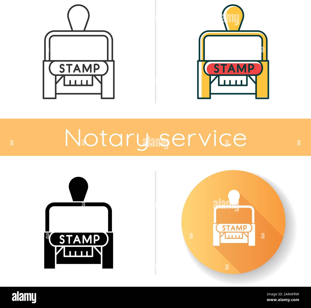 Stamp icon. Apostille and legalization. Legal paper. Notarization ...