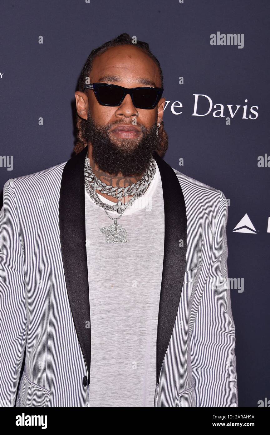 BEVERLY HILLS, CA - JANUARY 25: Ty Dolla $ign attends the Pre-GRAMMY ...