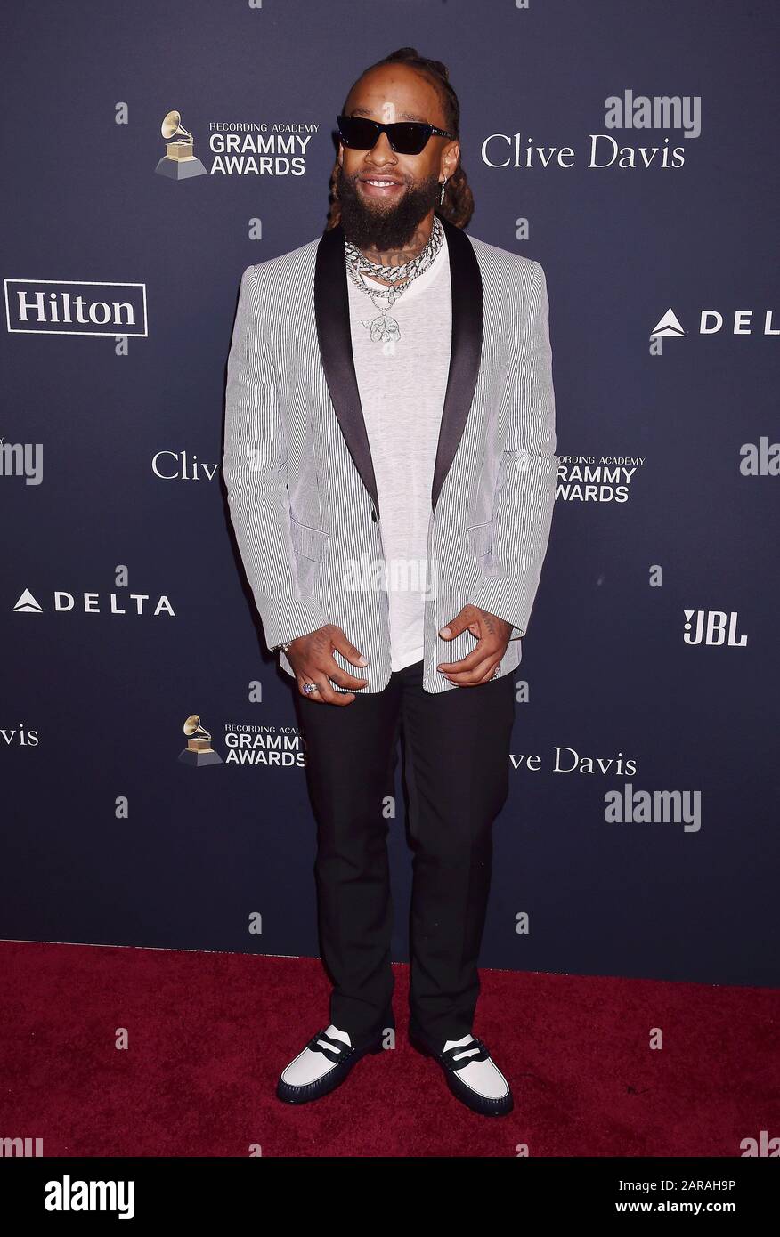 BEVERLY HILLS, CA - JANUARY 25: Ty Dolla $ign attends the Pre-GRAMMY ...