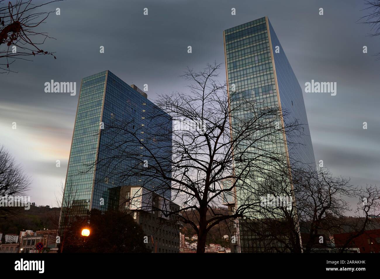 Isozaki Tower, Bilbao, Biscay, Basque Country, Euskadi, Euskal Herria ...