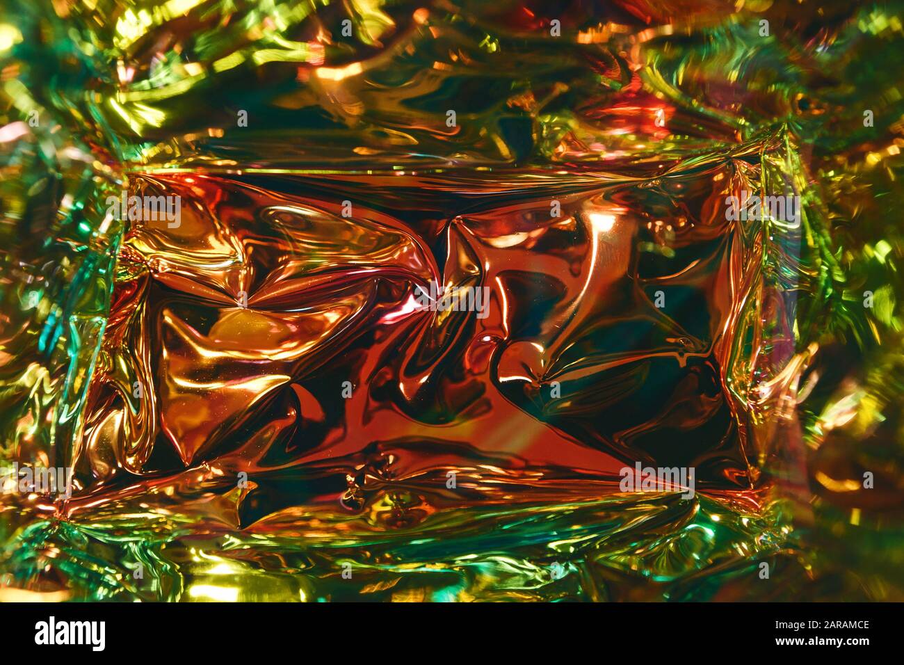 Abstract holographic liquid texture hi-res stock photography and images ...