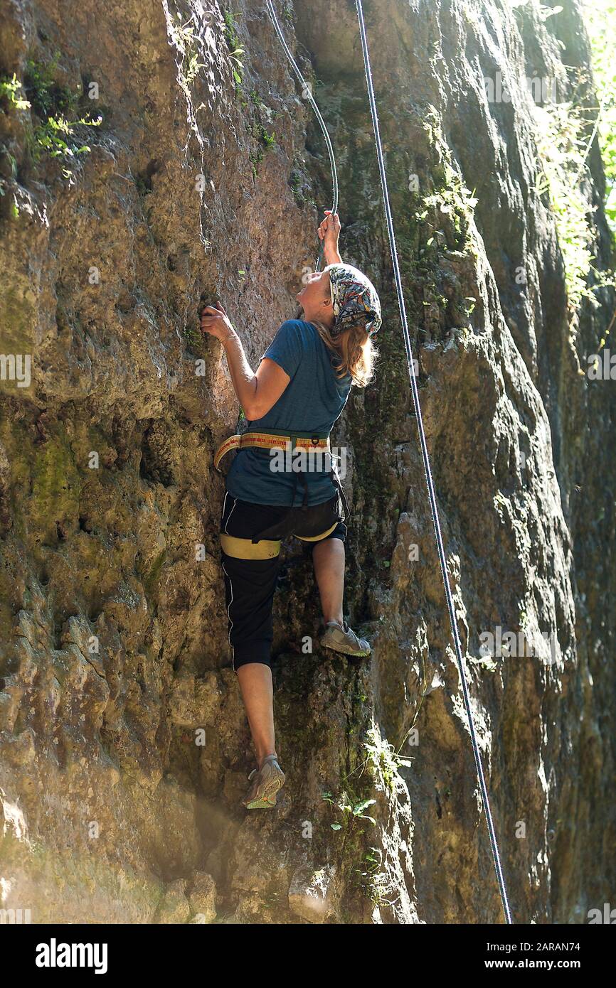 Elderly climb hi-res stock photography and images - Alamy