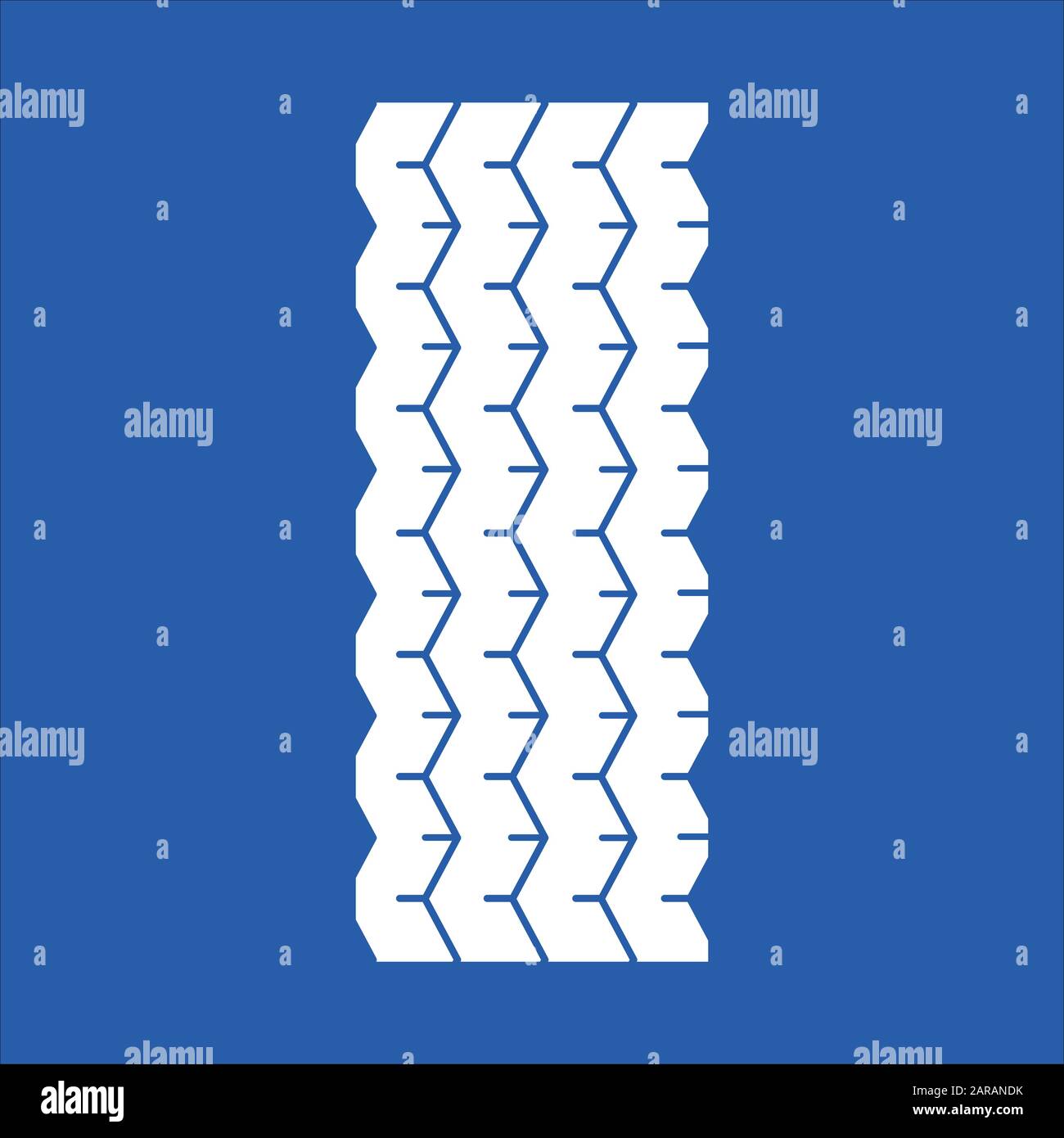 Track tread RGB white icon. Detailed automobile, motorcycle tyre marks ...