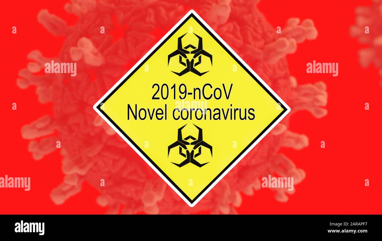 Wuhan Coronavirus COVID-19 2019-nCoV world outbreak concept with title ...