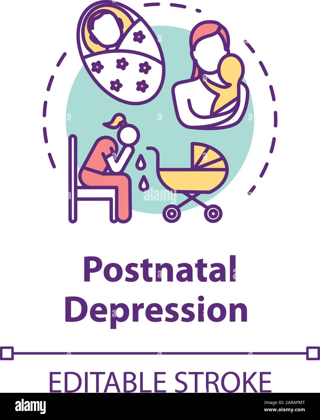 Postnatal depression hi-res stock photography and images - Alamy