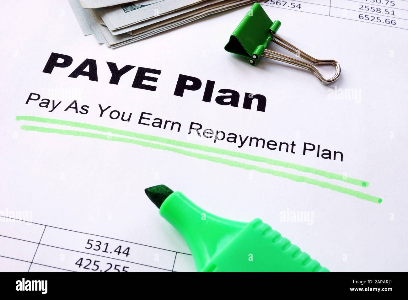 Repayment plan hi-res stock photography and images - Alamy