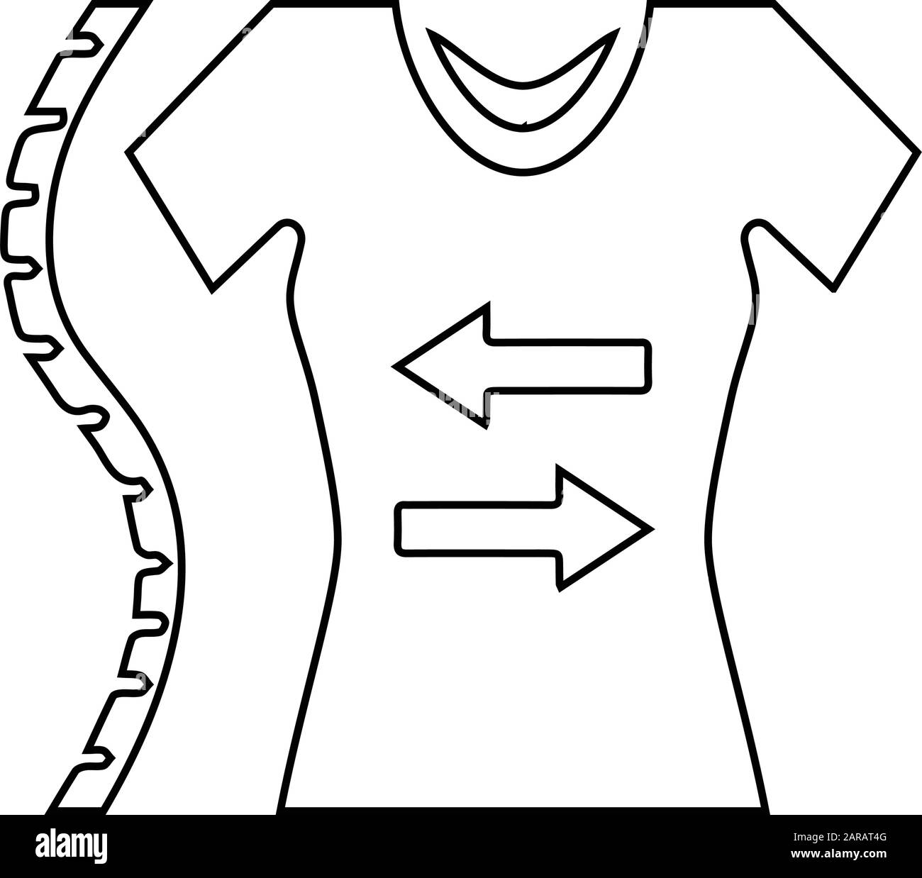 Beautiful design and fully editable Dress size icon, Guide, shirt ...