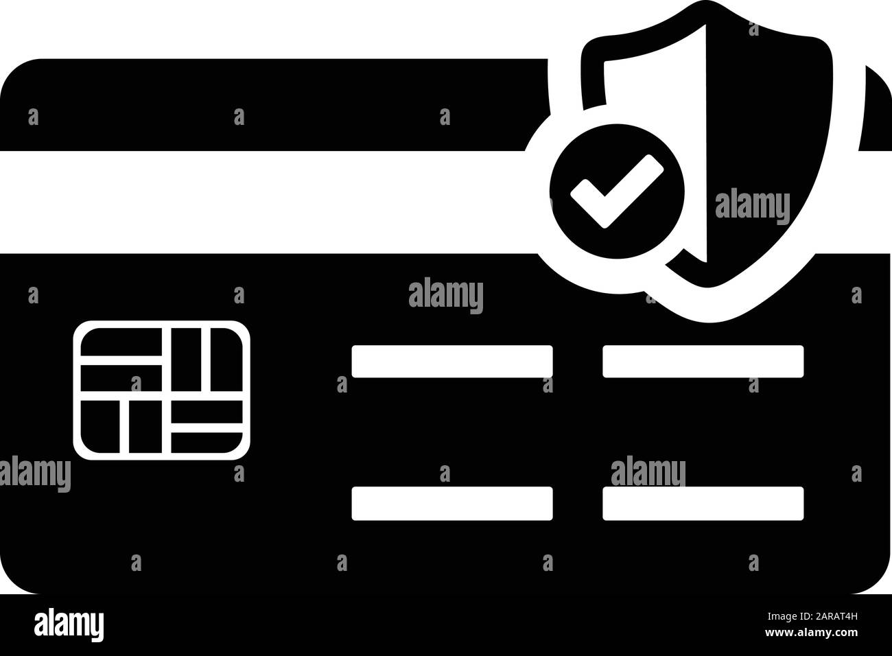 Well organized and fully editable Card Security Icon, Secure Payment ...