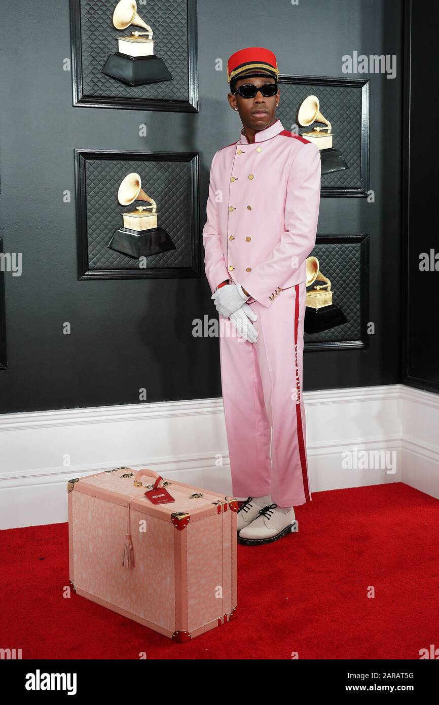 26 January 2020 - Los Angeles, California - Tyler the Creator. 62nd ...