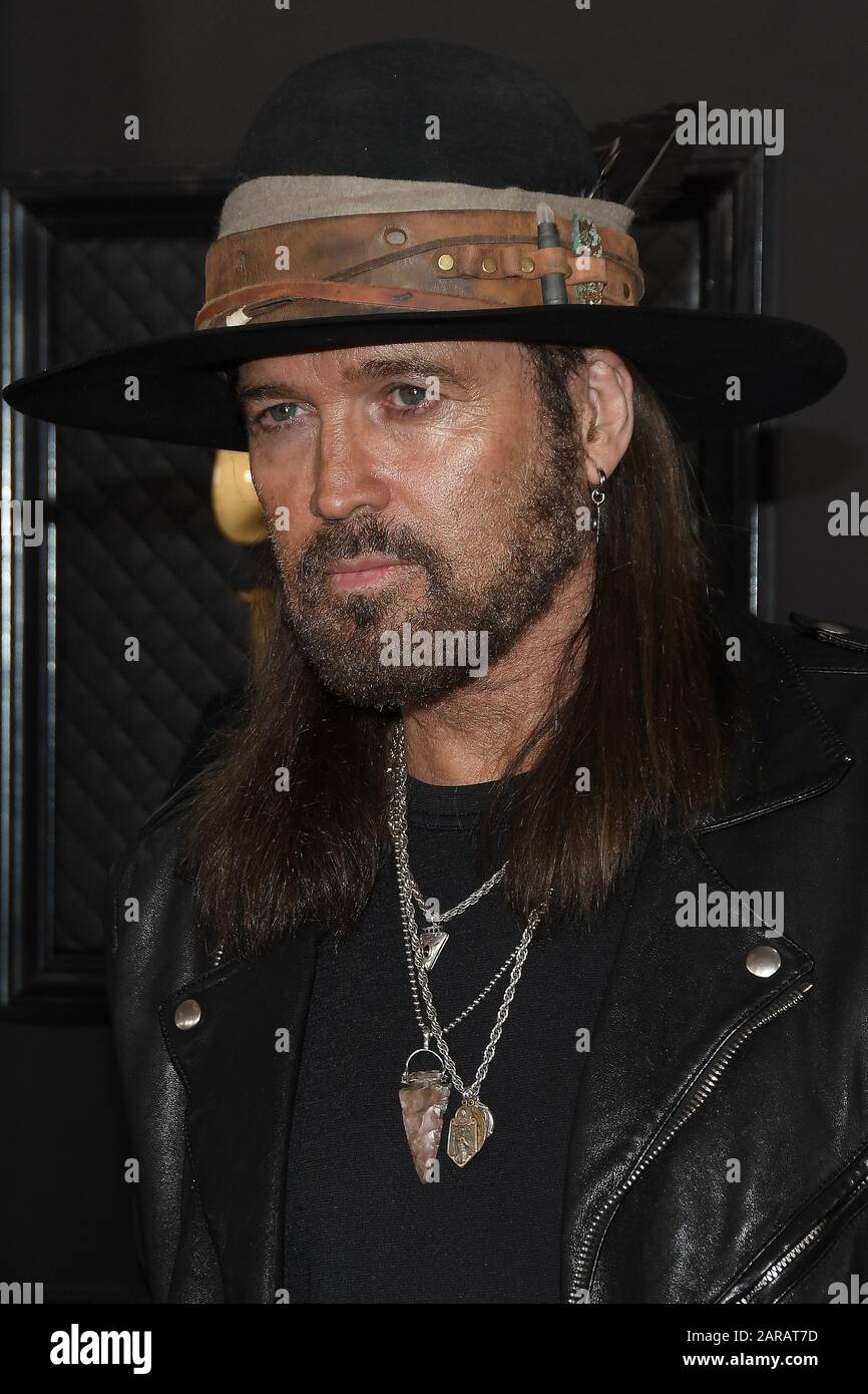 Los Angeles, CA, USA. 26th Jan, 2020. Billy Ray Cyrus arrives at the ...