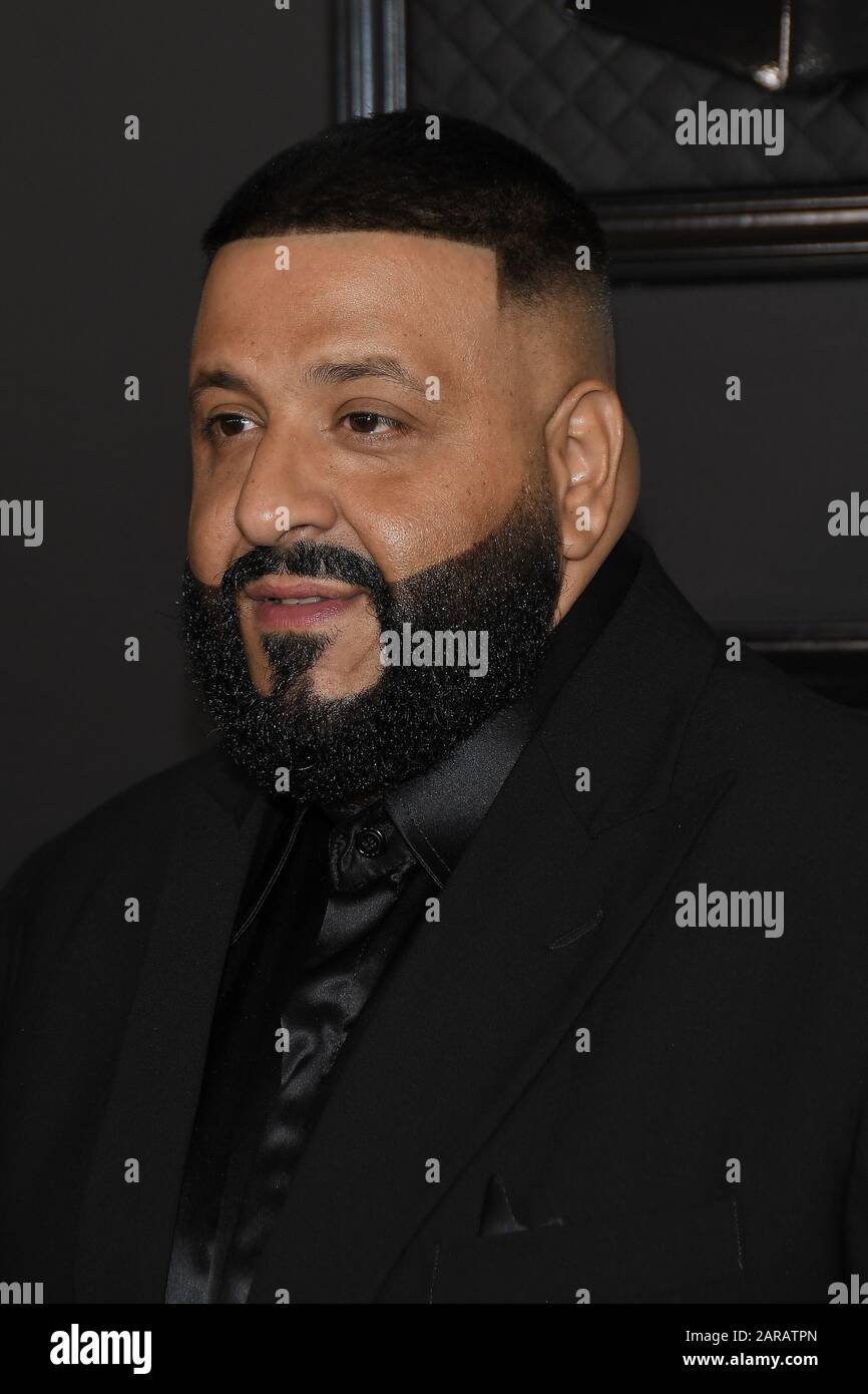 Los Angeles, USA. 26th Jan, 2020. DJ Khaled arrives at the 62nd Annual ...