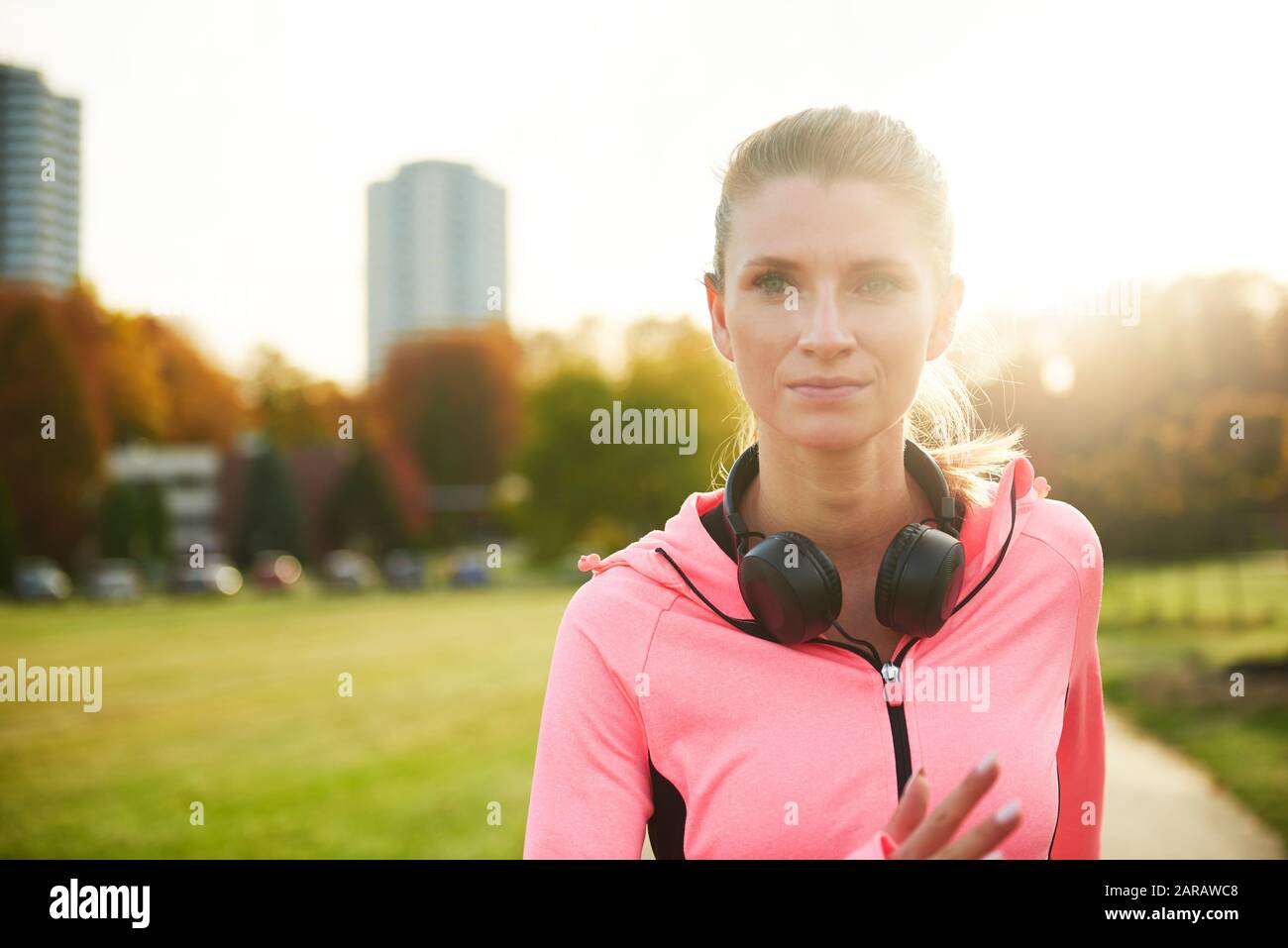 People running to camera exercise hi-res stock photography and images ...