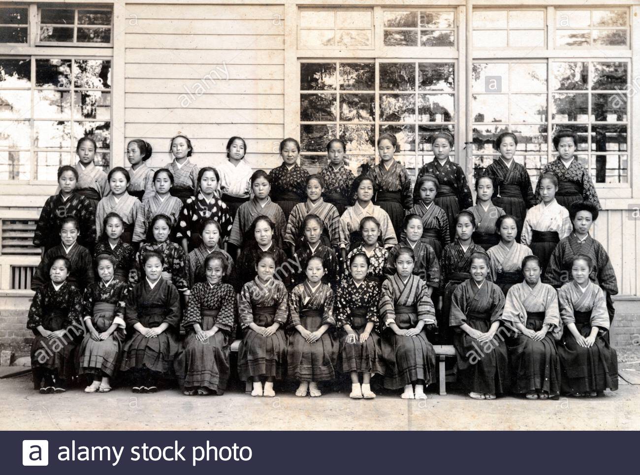 School Children Early 20th Century Stock Photos & School Children Early ...