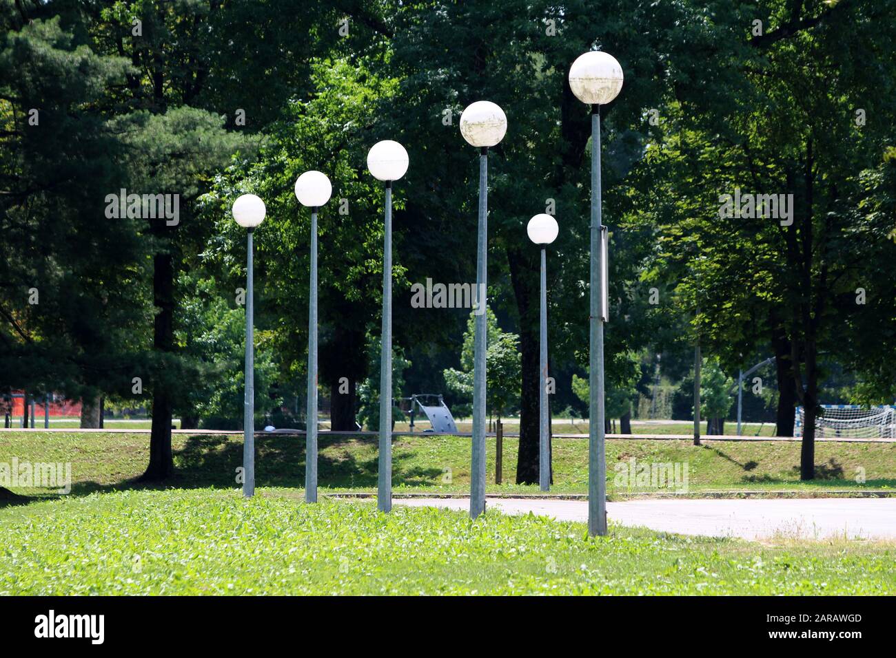 Park Lamps High Resolution Stock Photography and Images - Alamy