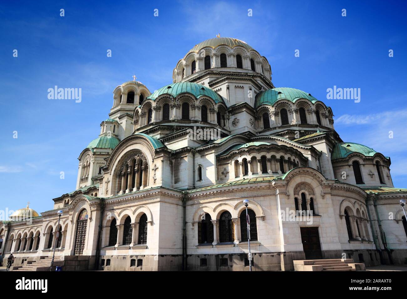 Sofia Bulgaria. Balkan landmarks. Alexander Nevsky Cathedral in Sofia ...