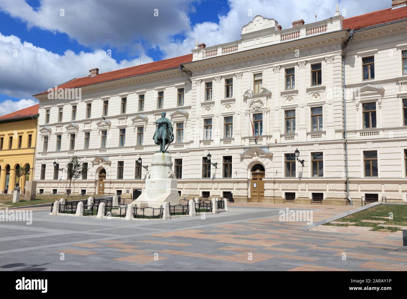 Pecs, Hungary. City in Baranya county. Pecs municipal building on ...