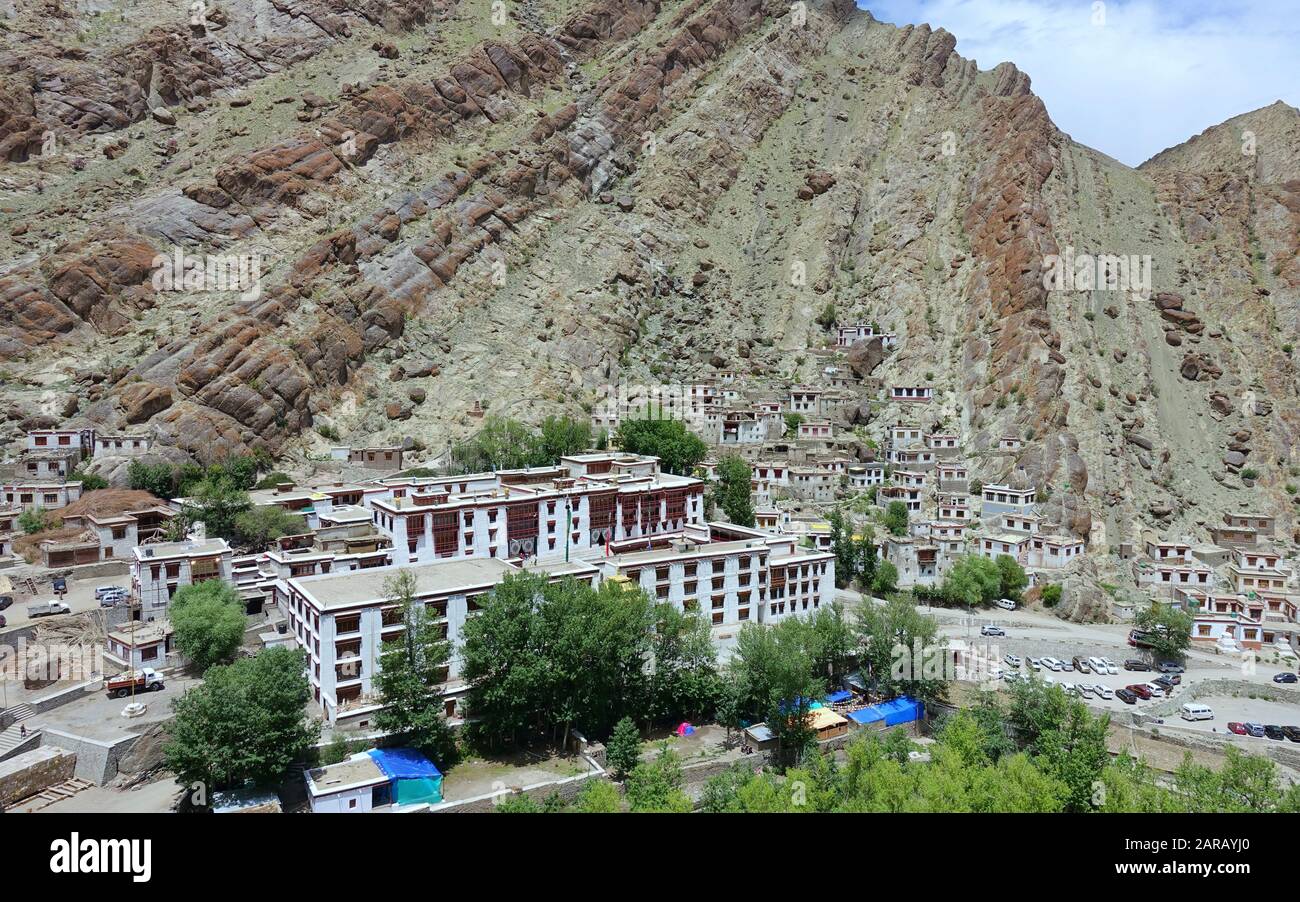 Temples of the Hemis Monastery, Hemis gompa, a Himalayan Buddhist ...