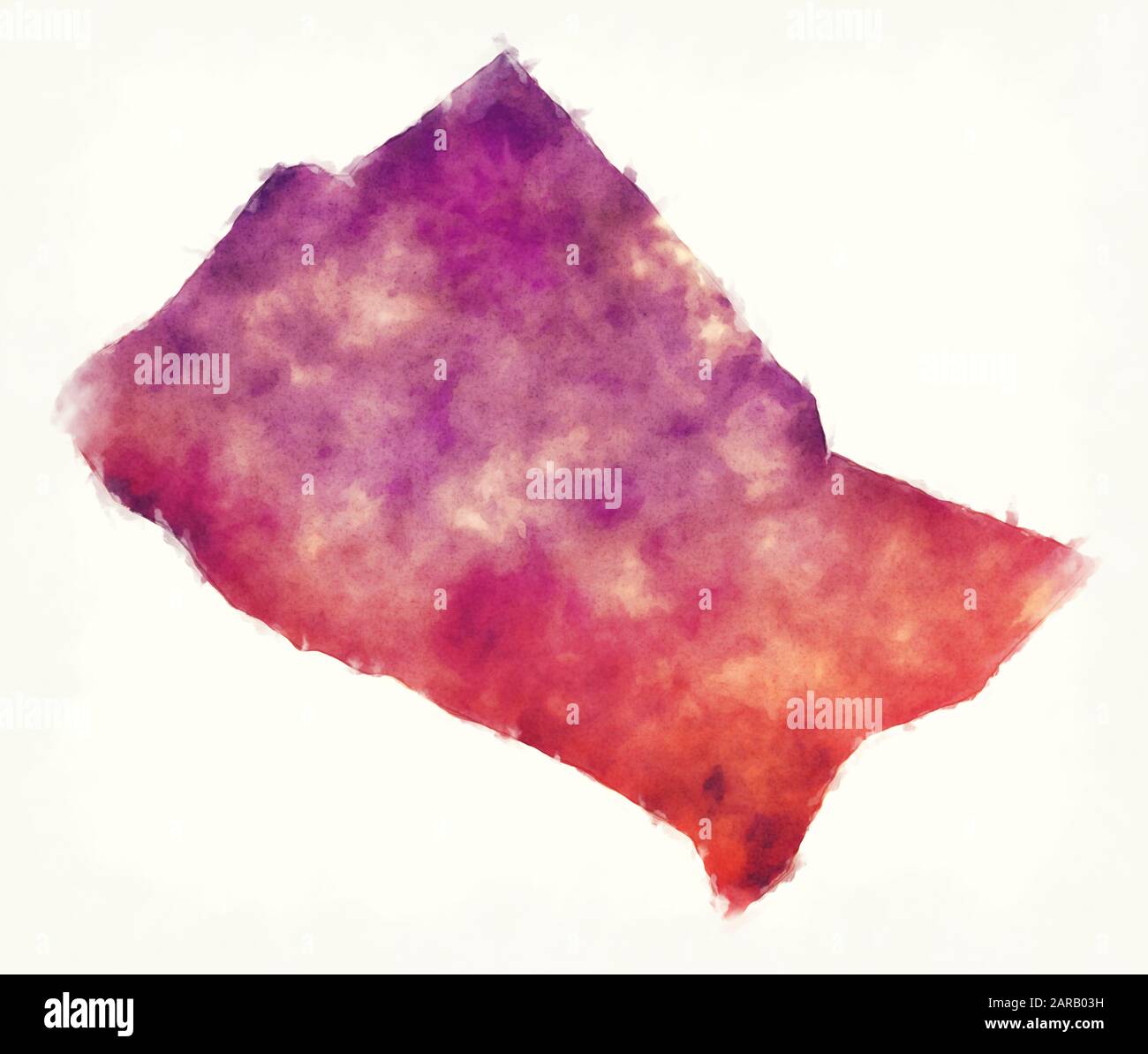 Saint thomas map hi-res stock photography and images - Alamy