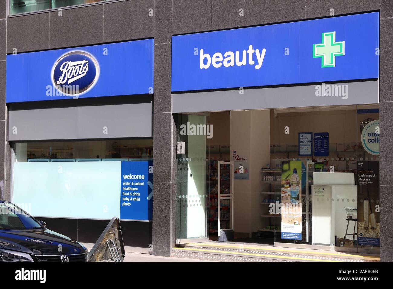 Boots pharmacy shop hi-res stock photography and images - Alamy
