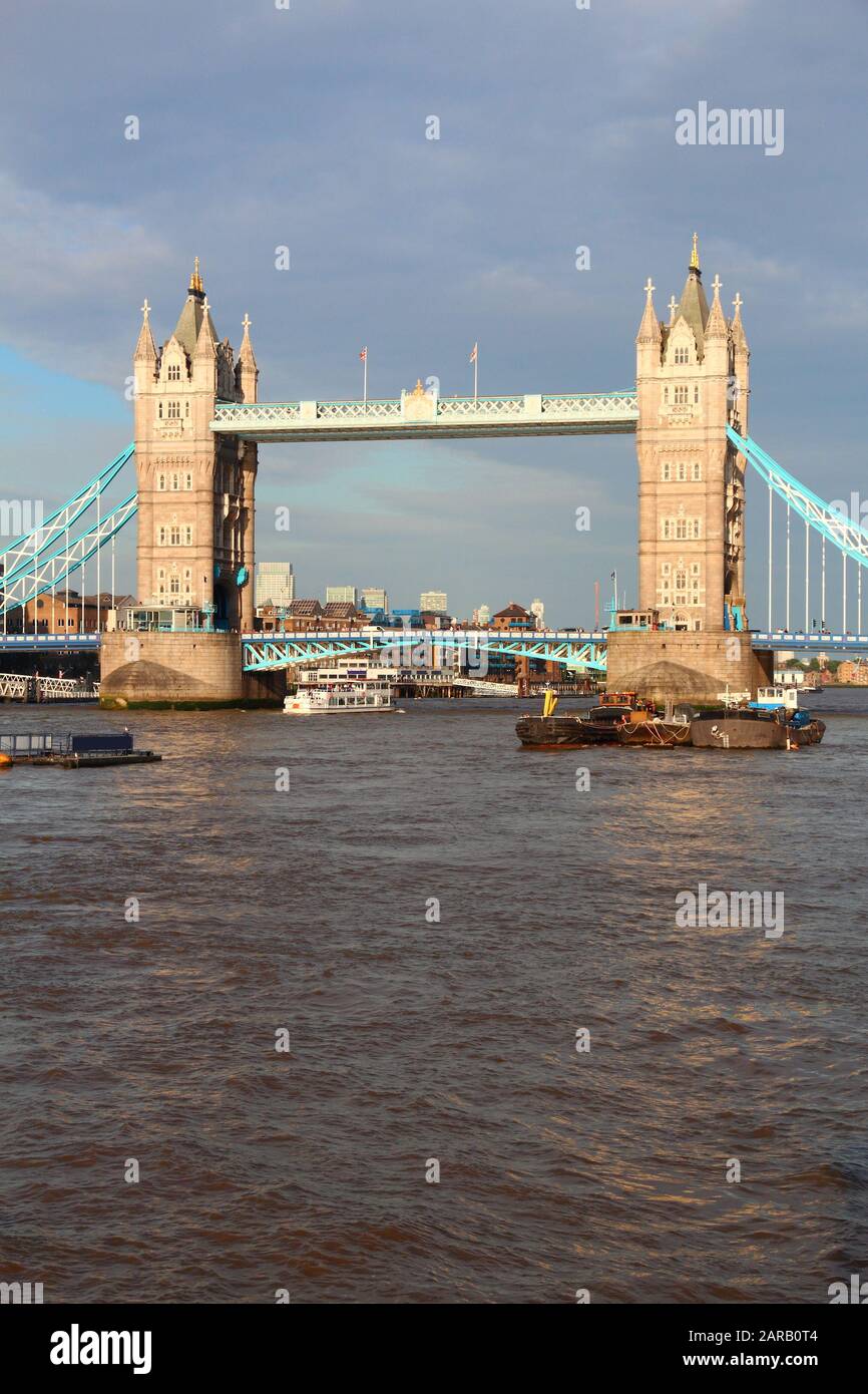 Tower Bridge - landmark in London, United Kingdom Stock Photo - Alamy