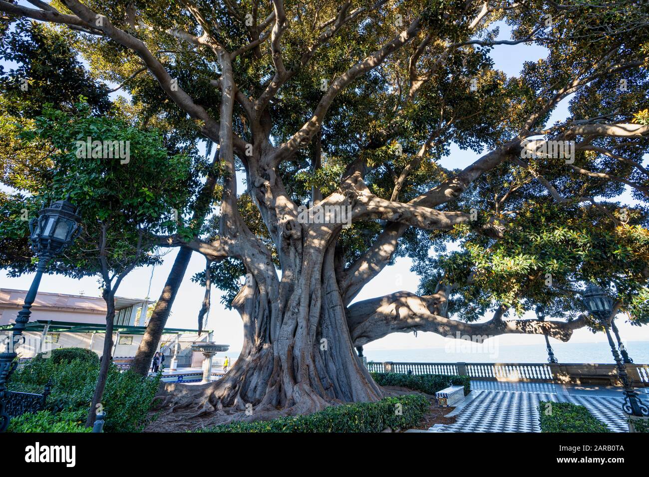 Alameda de Apodaca, a public park and an example of the eclectic style ...