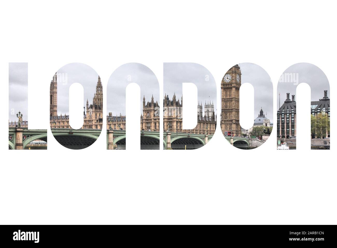 London, UK - word sign. City name text Stock Photo - Alamy