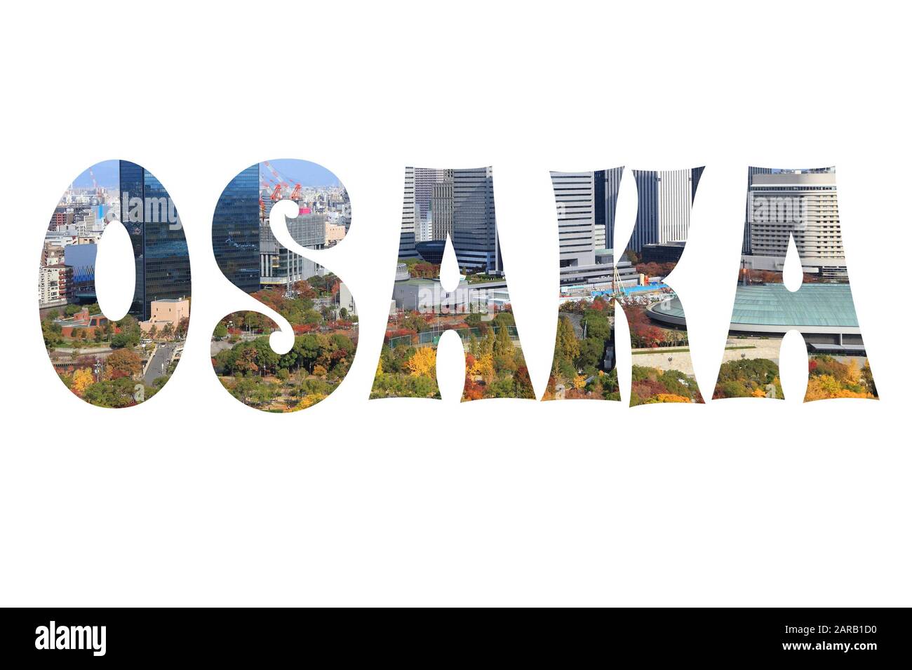 Osaka postcard hi-res stock photography and images - Alamy