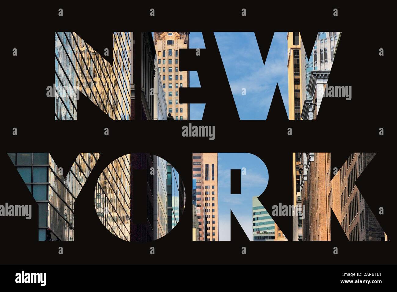 New york text hi-res stock photography and images - Alamy