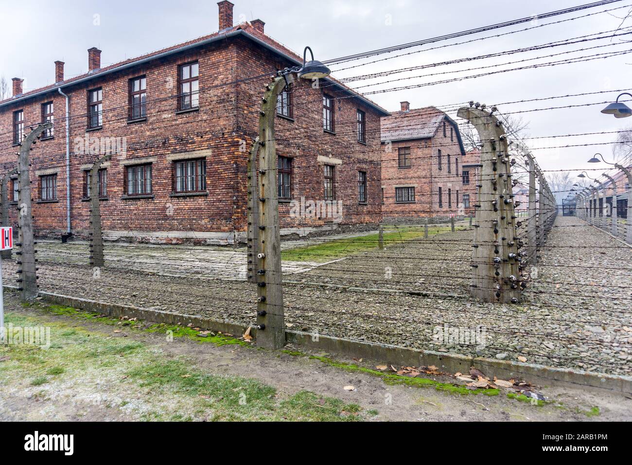 Camp blocks auschwitz concentration camp hi-res stock photography and ...