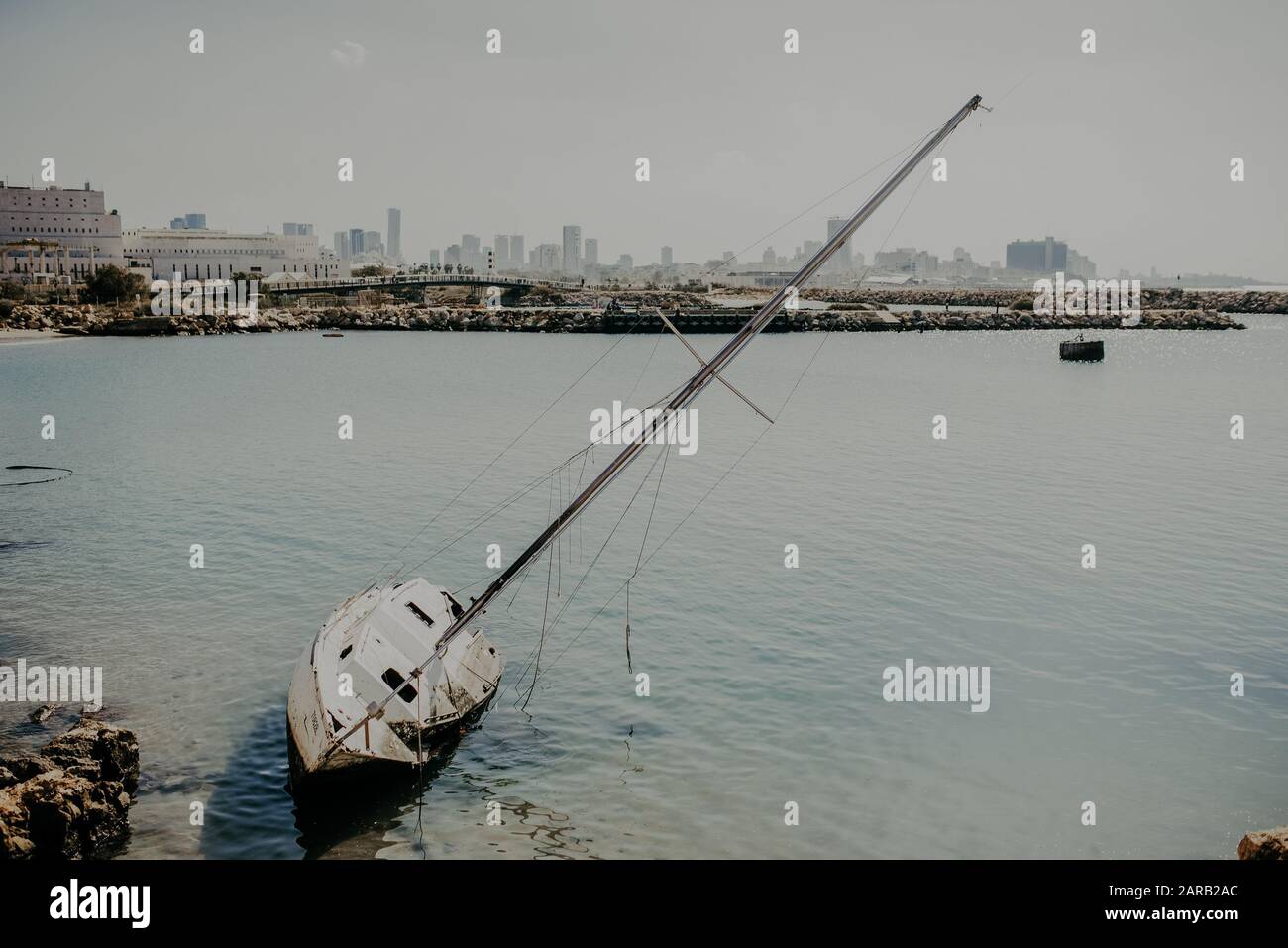Storm damaged boat hi-res stock photography and images - Alamy