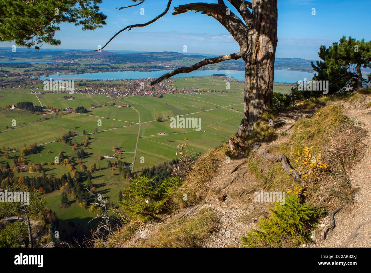 Panorama Forggensee, Bavaria, Germany in autumn Stock Photo - Alamy