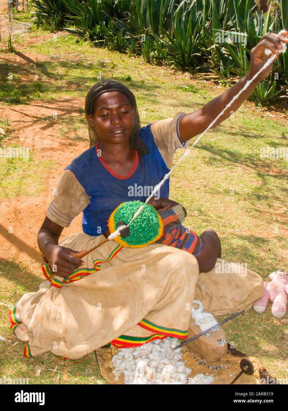 Spinning Wool By Hand