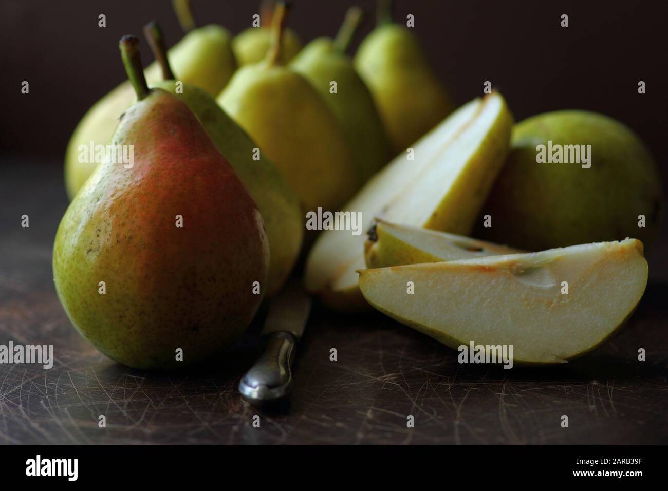Conference pear basket hi-res stock photography and images - Alamy