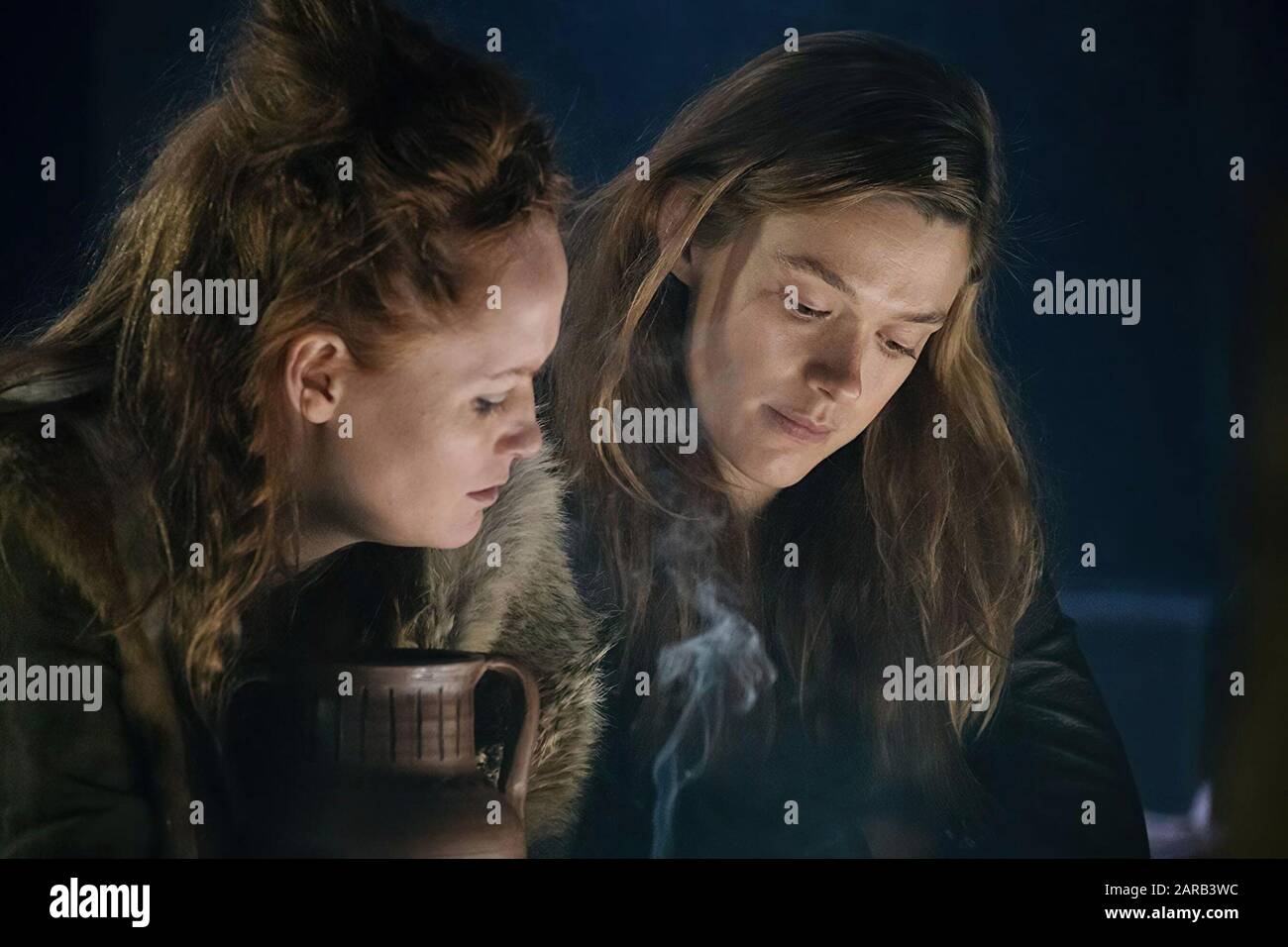 KRISTA KOSONEN and AUSTA EVA ERLENDSDOTTIR in BEFOREIGNERS (2019). Credit: HBO / Album Stock ...