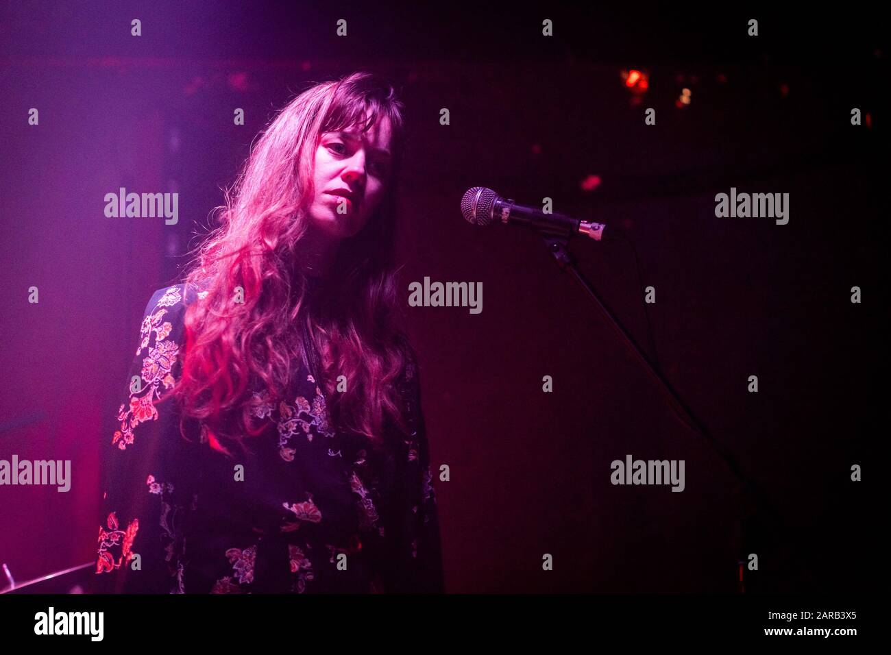 Edinburgh, Scotland. Sat 25th January 2020. Dutch band Deutsche Ashram ...