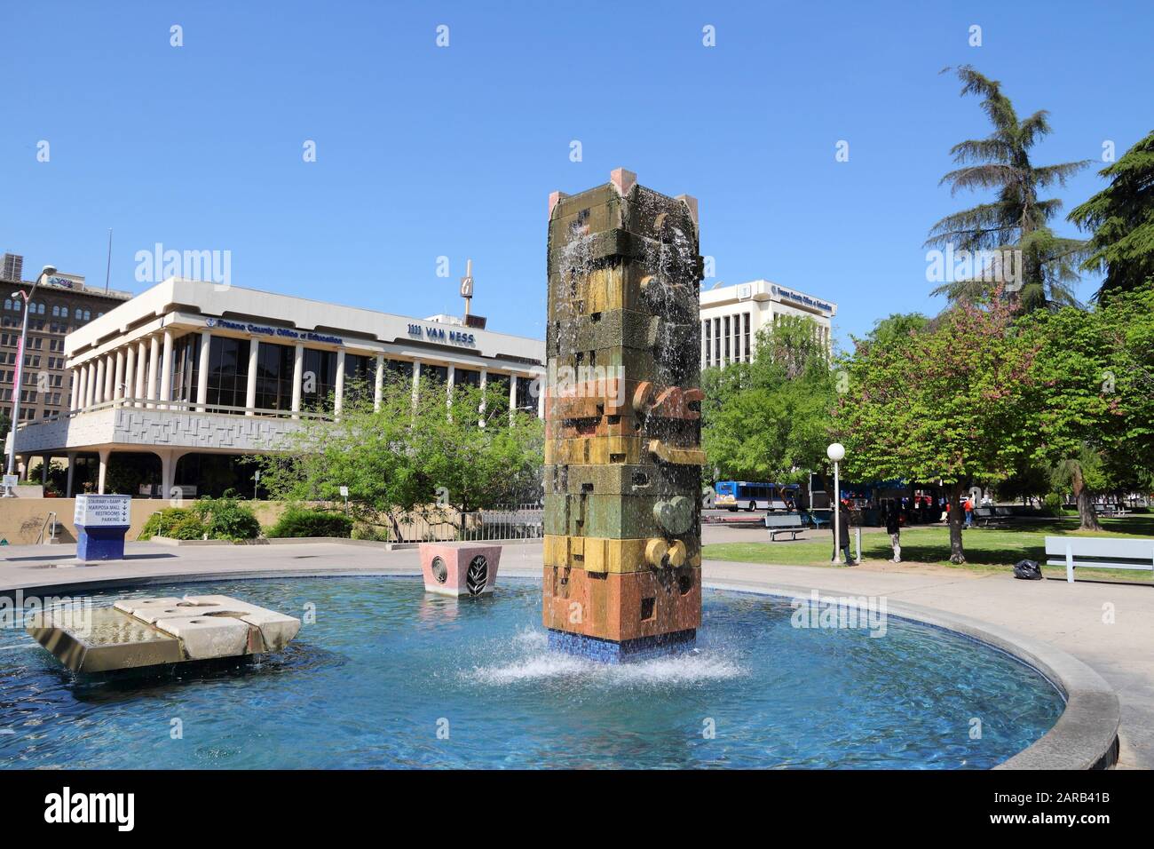 Downtown fresno architecture hi-res stock photography and images - Alamy