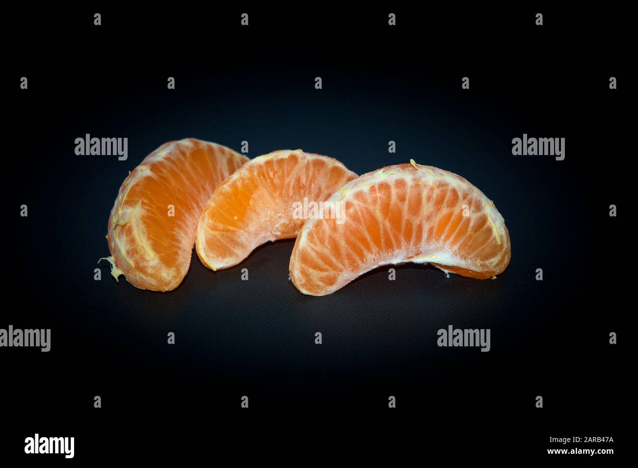 3 slices of Fruit Stock Photo - Alamy