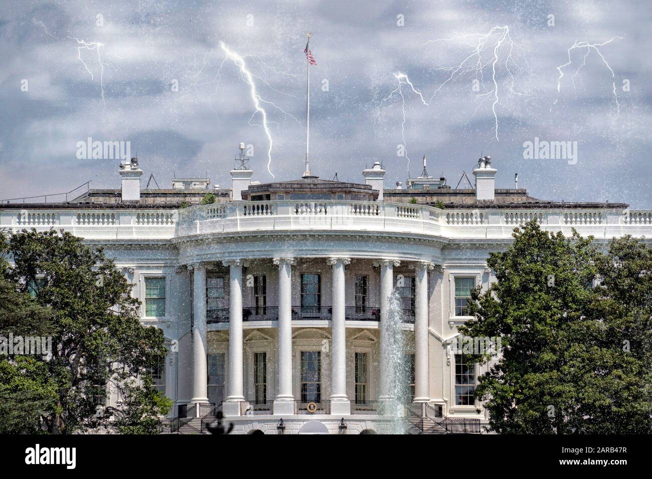 Lightning washington dc hi-res stock photography and images - Alamy
