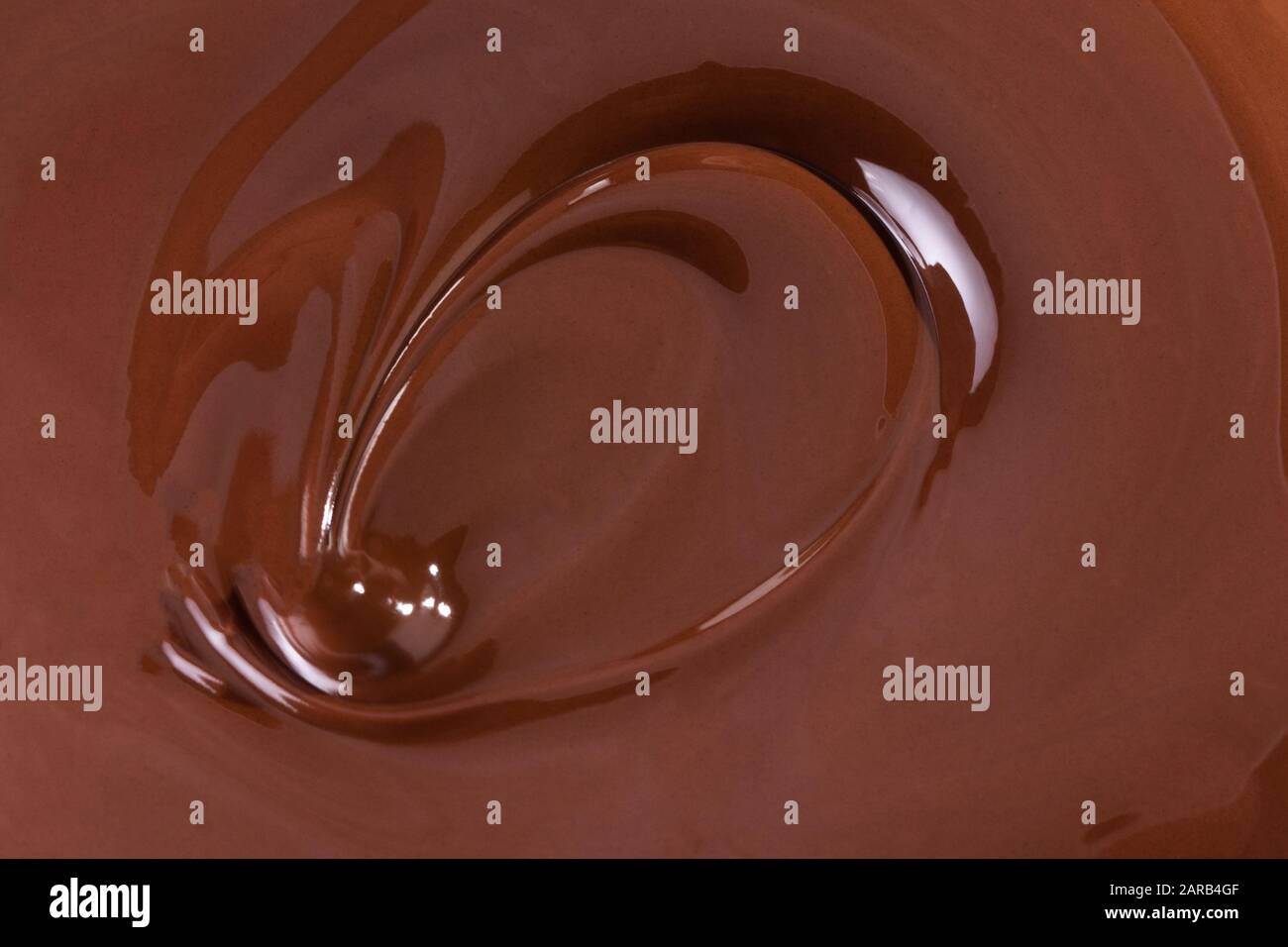 Chocolate texture. Liquid chocolate close-up.Textured dark chocolate ...