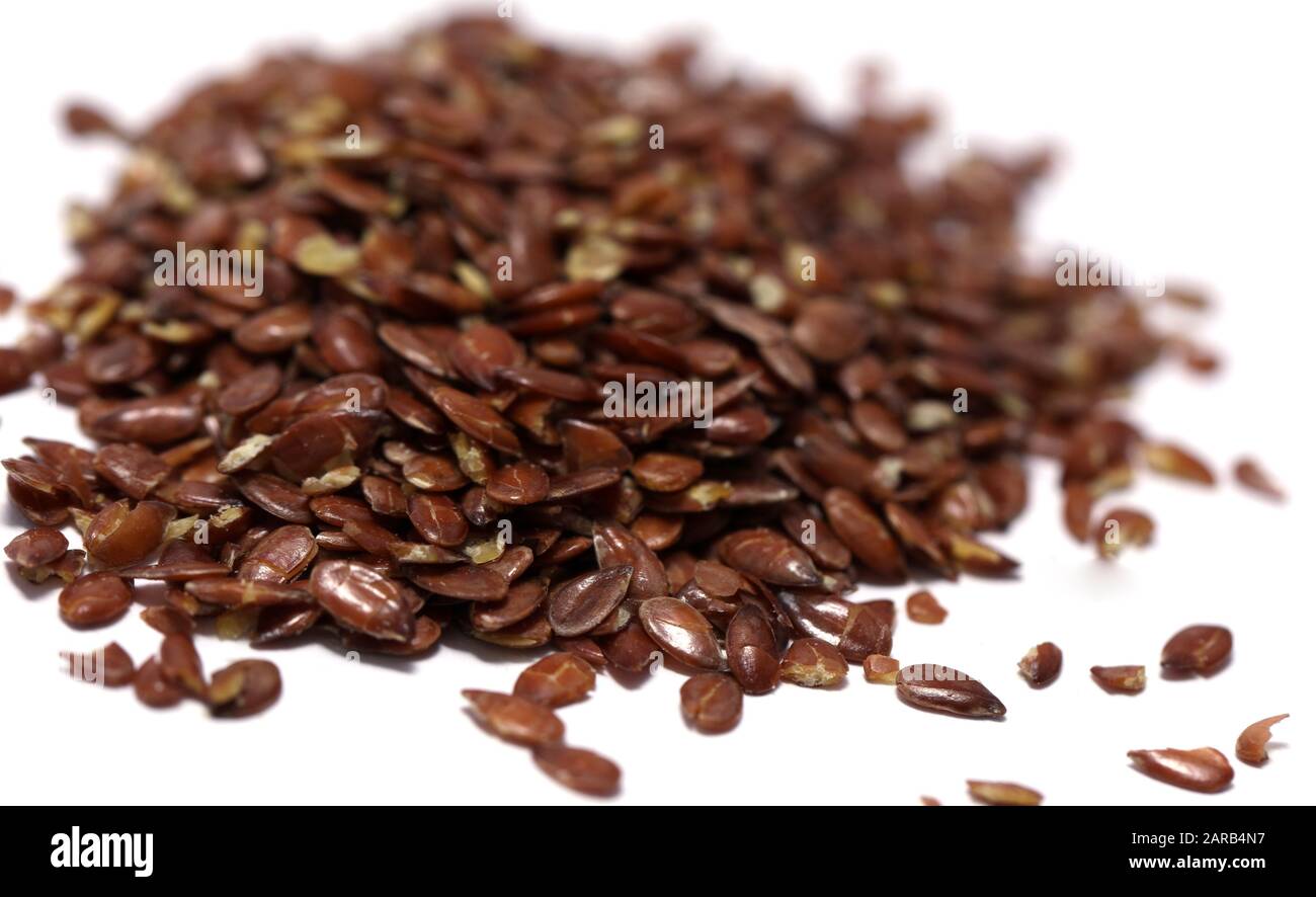 Broken flaxseed hi-res stock photography and images - Alamy