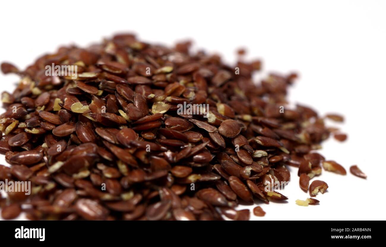 Broken flaxseed hi-res stock photography and images - Alamy