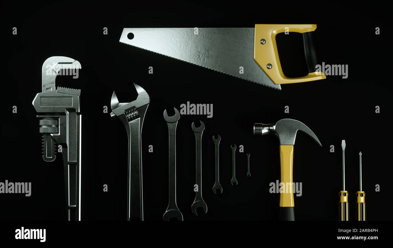 Hardware tools hi-res stock photography and images - Alamy