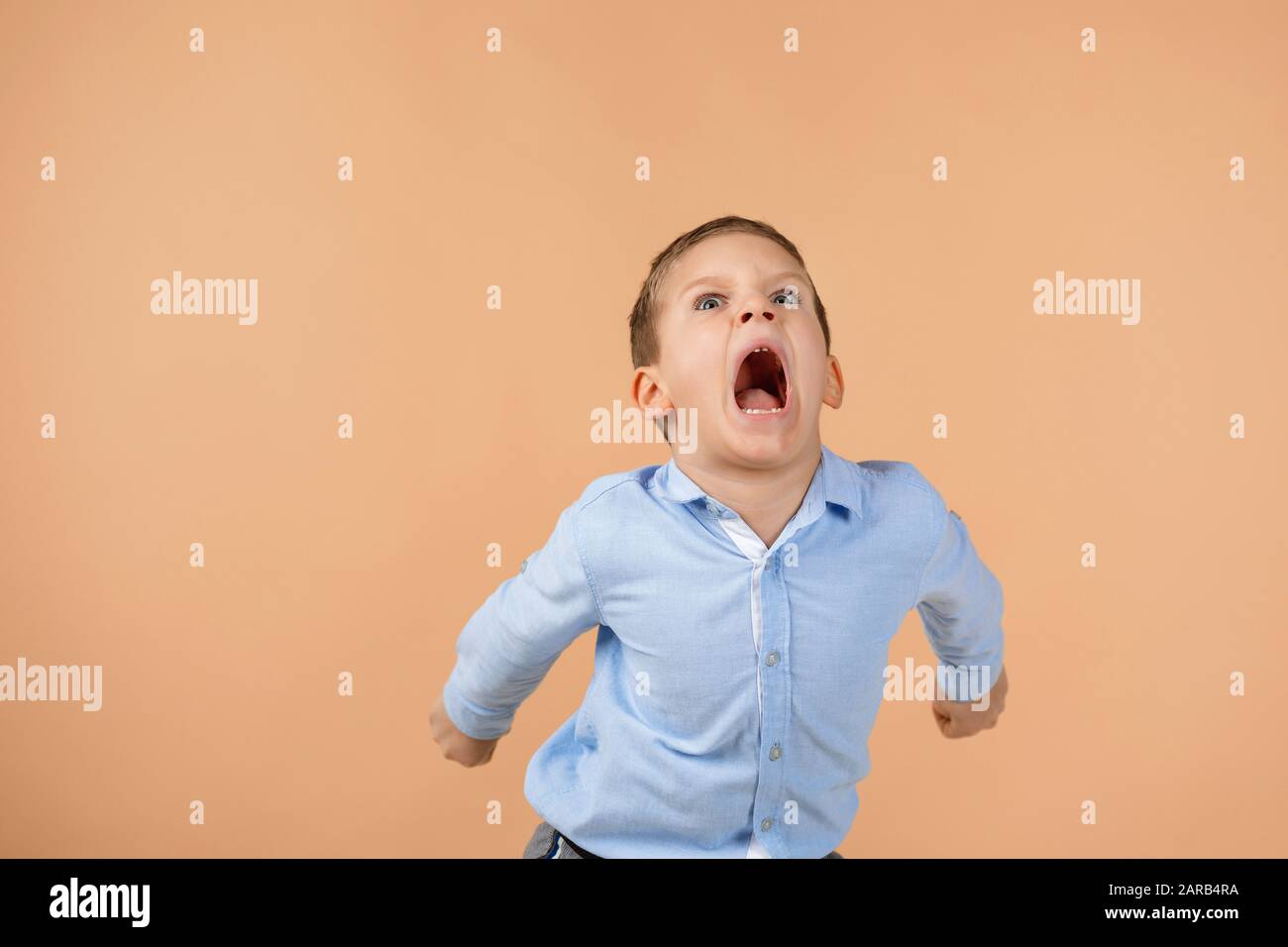 Funny Face Baby Anger High Resolution Stock Photography and Images - Alamy