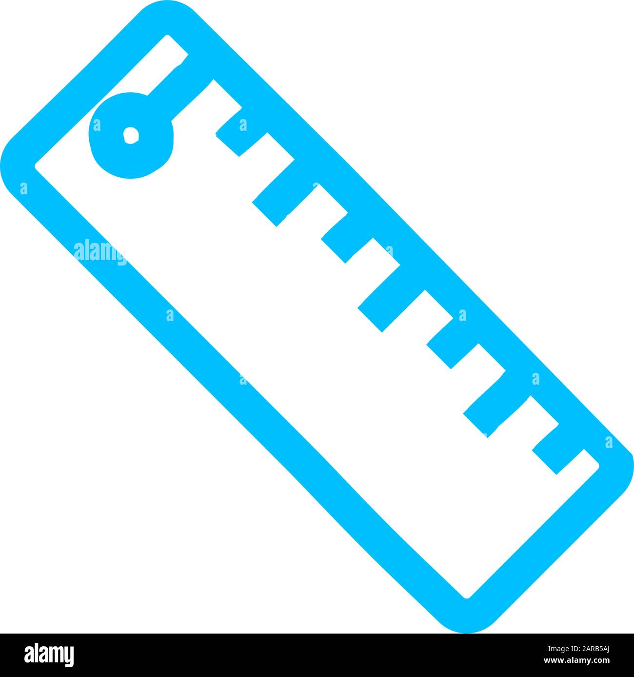 Ruler icon hi-res stock photography and images - Alamy