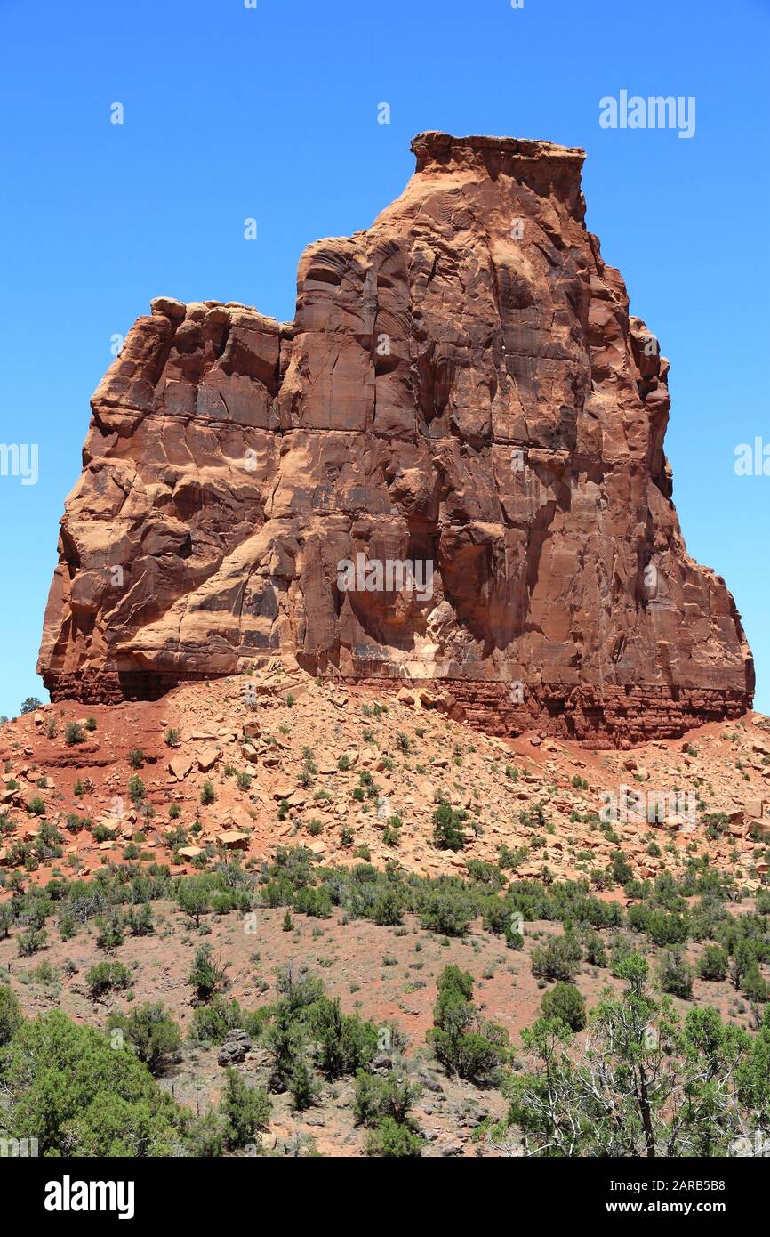Colorado National Monument, USA. Part of National Park Service ...