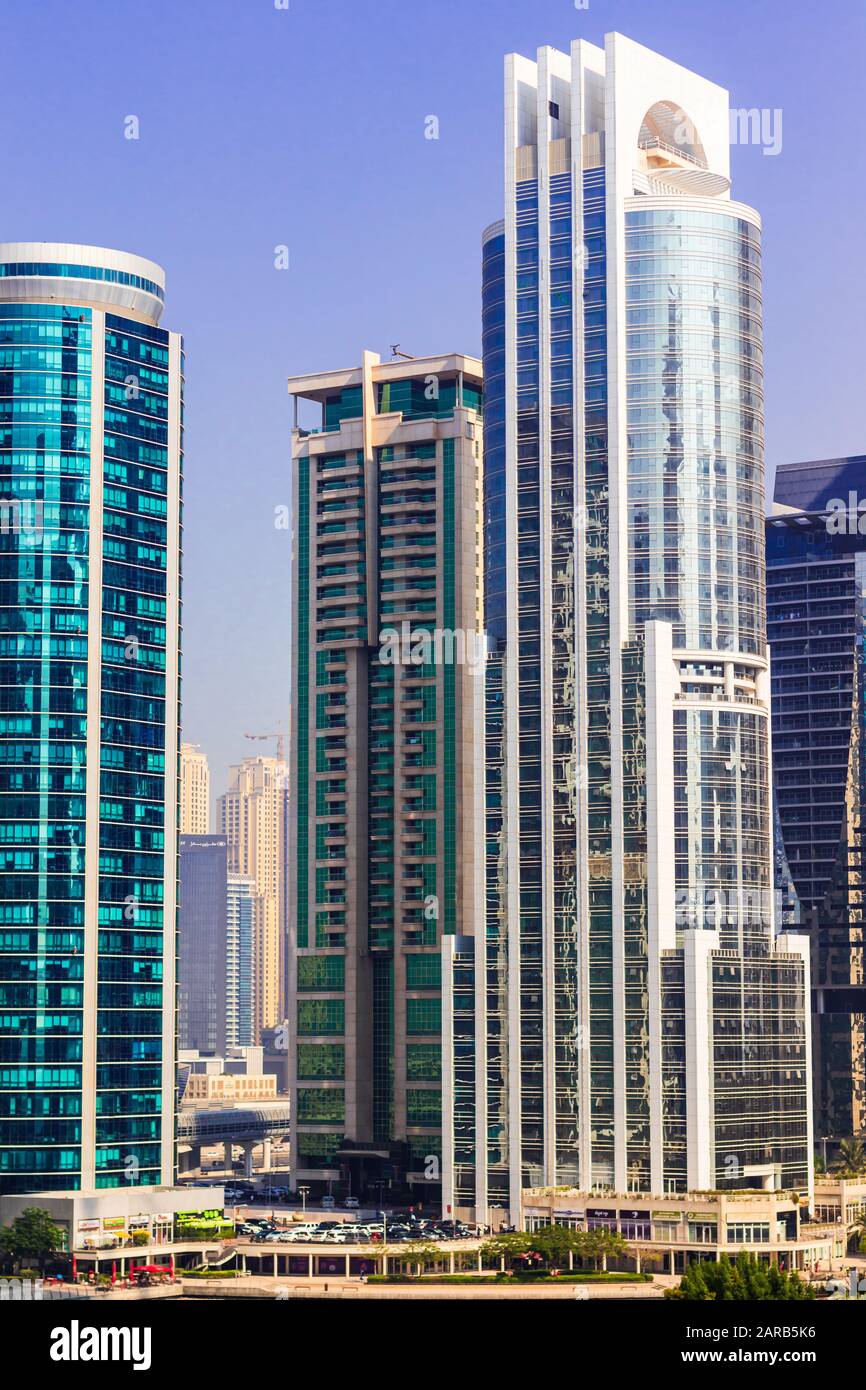 25 October 2019; Jumeirah Lake Towers, Dubai, United Arab Emirates ...