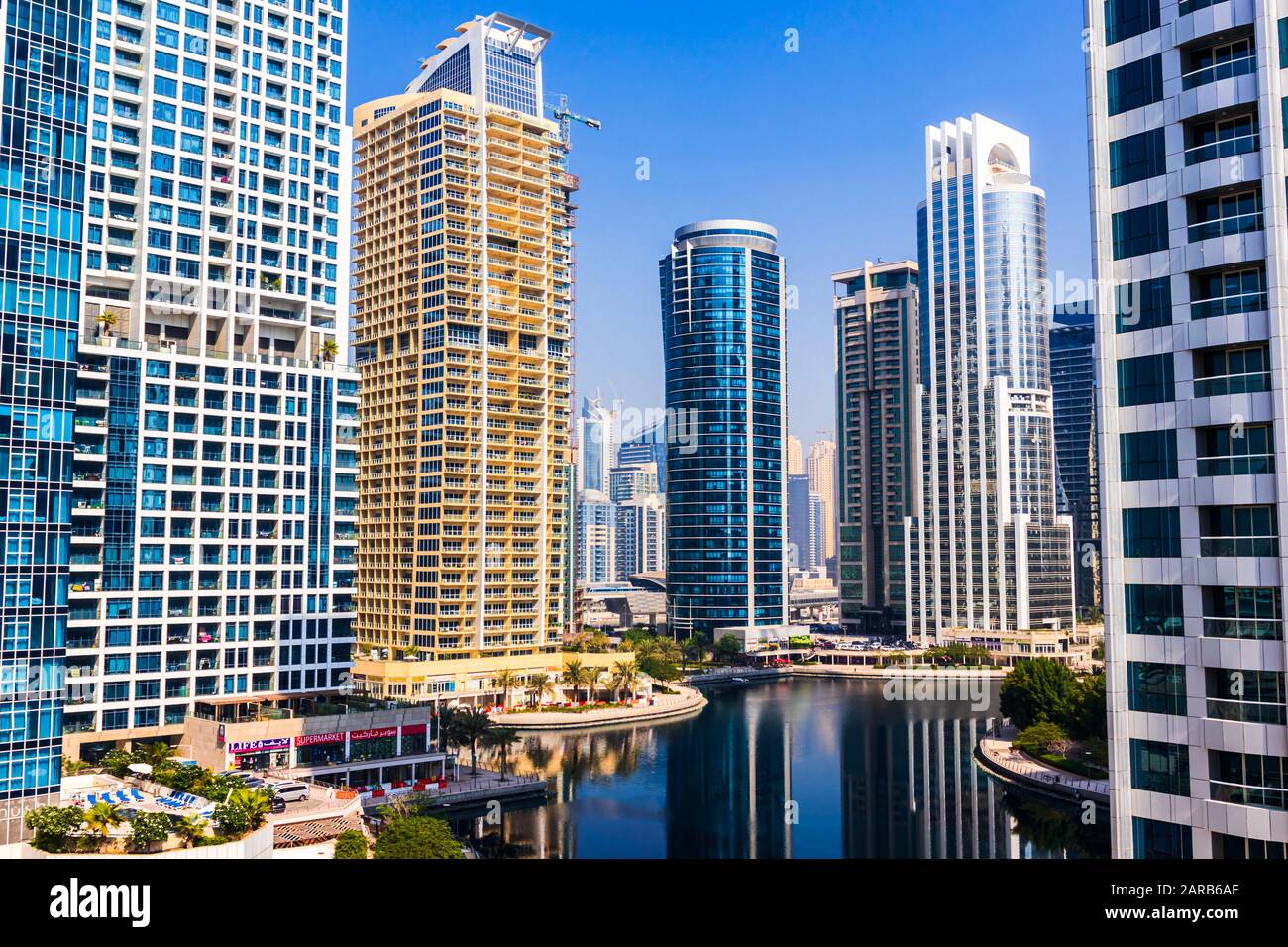 25 October 2019; Jumeirah Lake Towers, Dubai, United Arab Emirates ...