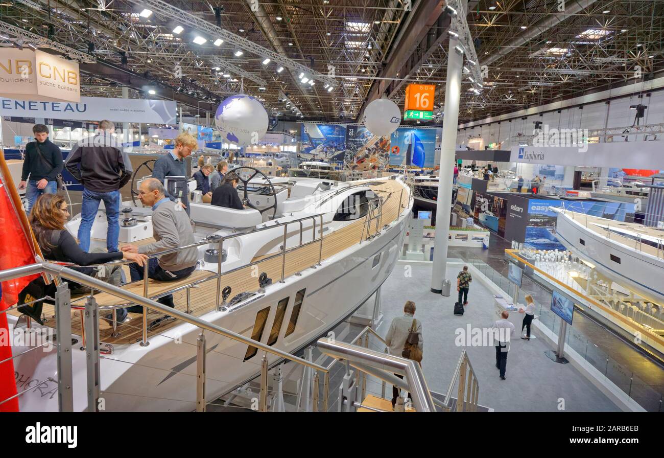 Boot, The German Boat Show held each year in Dusseldorf, Germany Stock ...